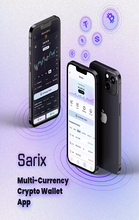 Sarix – Multi-Currency Crypto Wallet App - Cyberia Tech